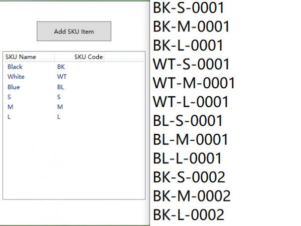 Generate SKU for Your Inventory Item with SKU Generator